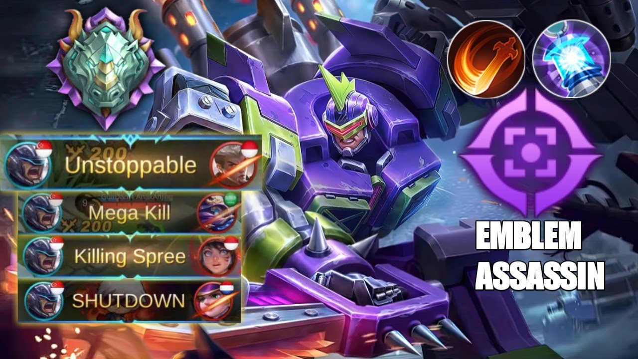 Johnson Emblem Assassin | Build Johnson Tersakit 2021 - Johnson ...