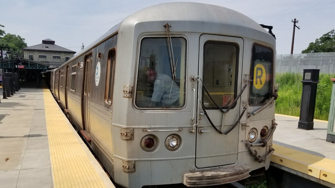 BMT West End Line: Riding R46 R train via the D line to 9th Ave (7/22 ...