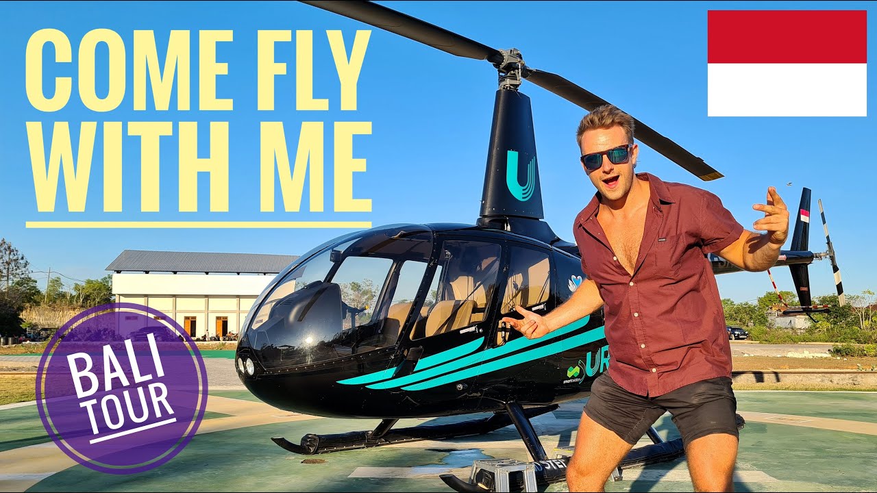 HELICOPTER TOUR! Bali from the Sky. - YouTube