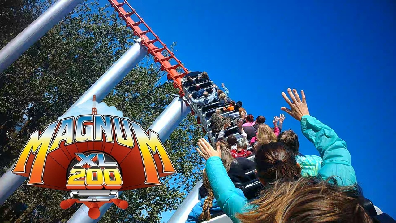 Magnum XL 200 Back Row On-Ride POV 60fps HD Cedar Point - YouTube