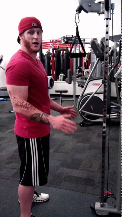 Single Arm Cable Tricep Pushdown - YouTube