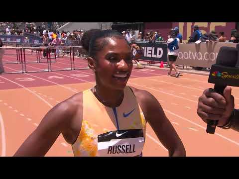 Masai Russell Wins, Tara Davis-Woodhall Runs PB in Women's 100m Hurdles | 2026 LA Grand Prix