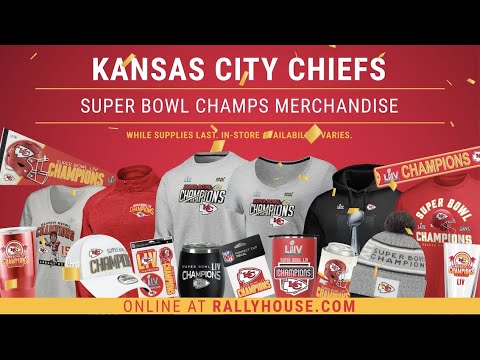 Kansas City Chiefs Super Bowl LIV Champions! - Rally House KC - YouTube