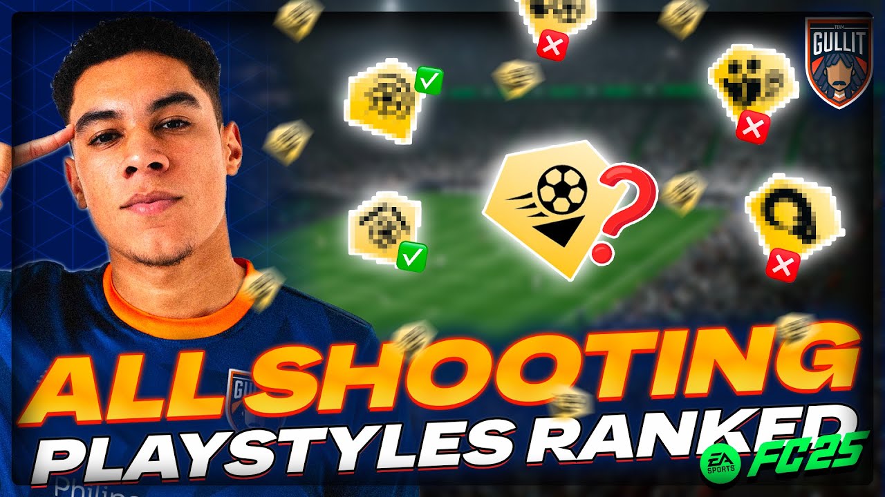 EA FC 25 - All Shooting PlayStyles Ranked - YouTube