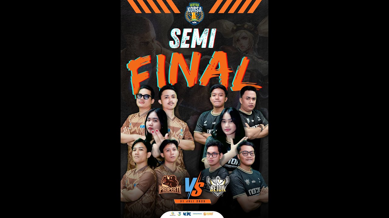 Live E-Sport Competition Mobile Legend Properti Vs Beton Day 4 - YouTube