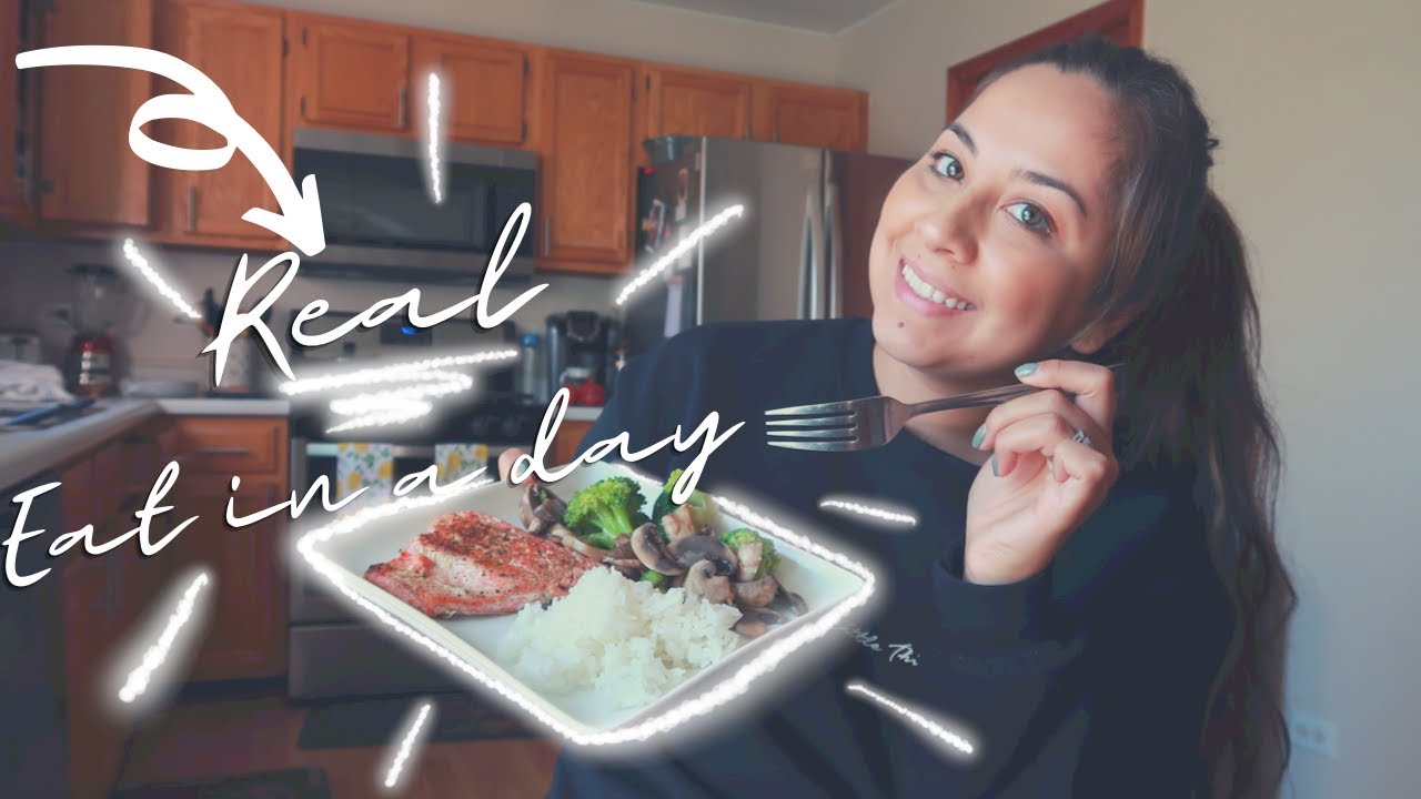 What I Eat In A Day| Real life - YouTube