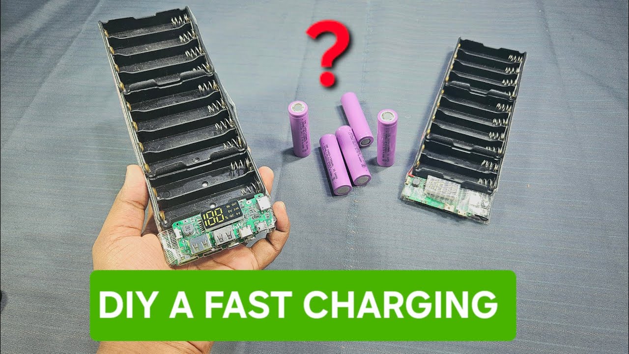 How to make changing module at home | How to diy a 18650 battery fast ...