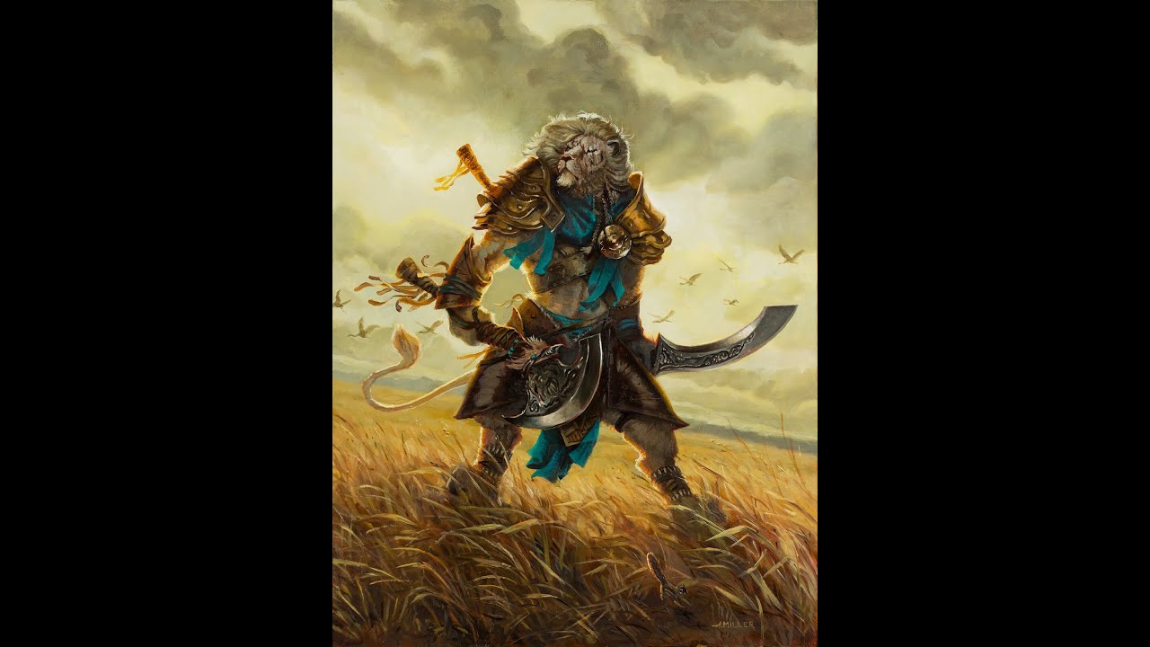 Ajani Mentor Of Heroes Art