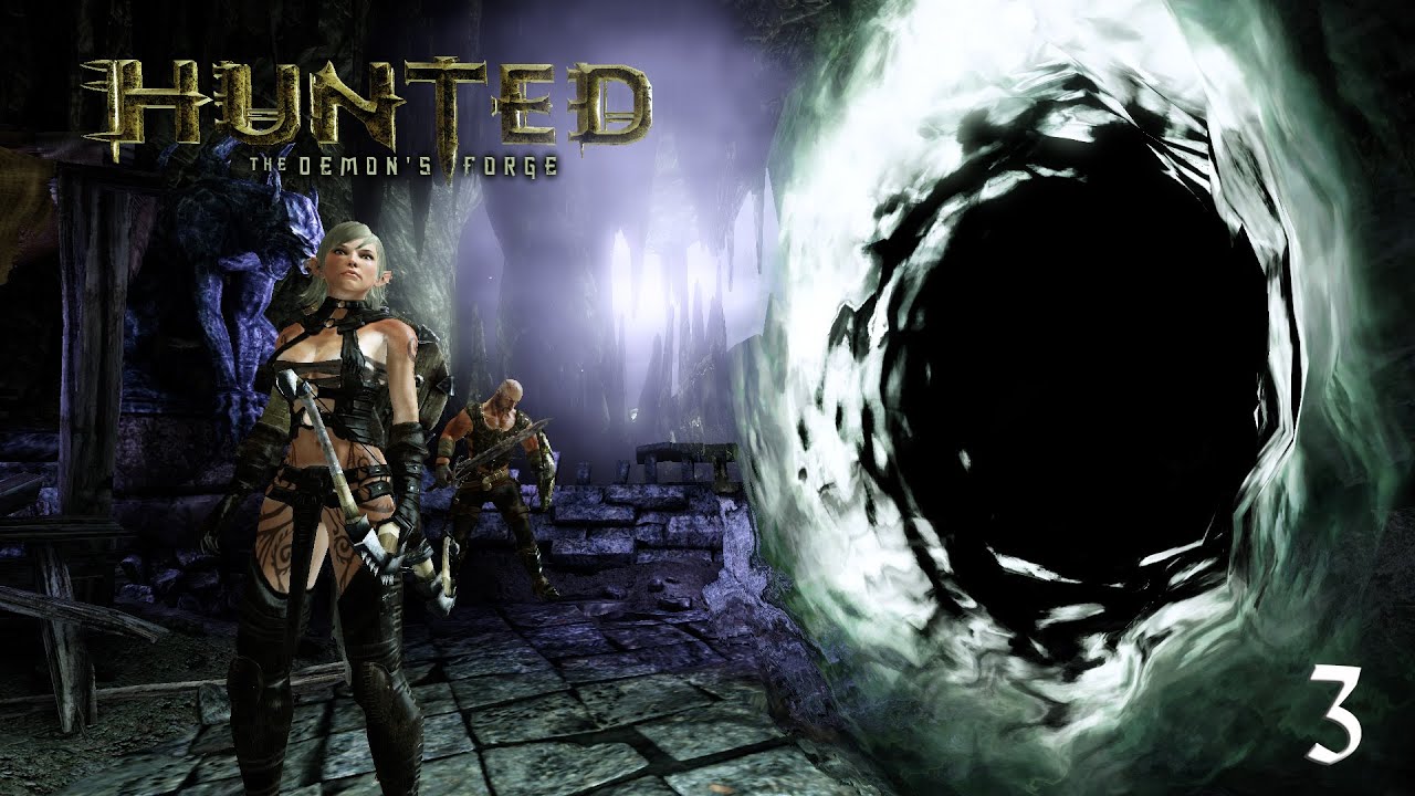 Hunted: The Demon's Forge [#3] - Прочь из города! - YouTube