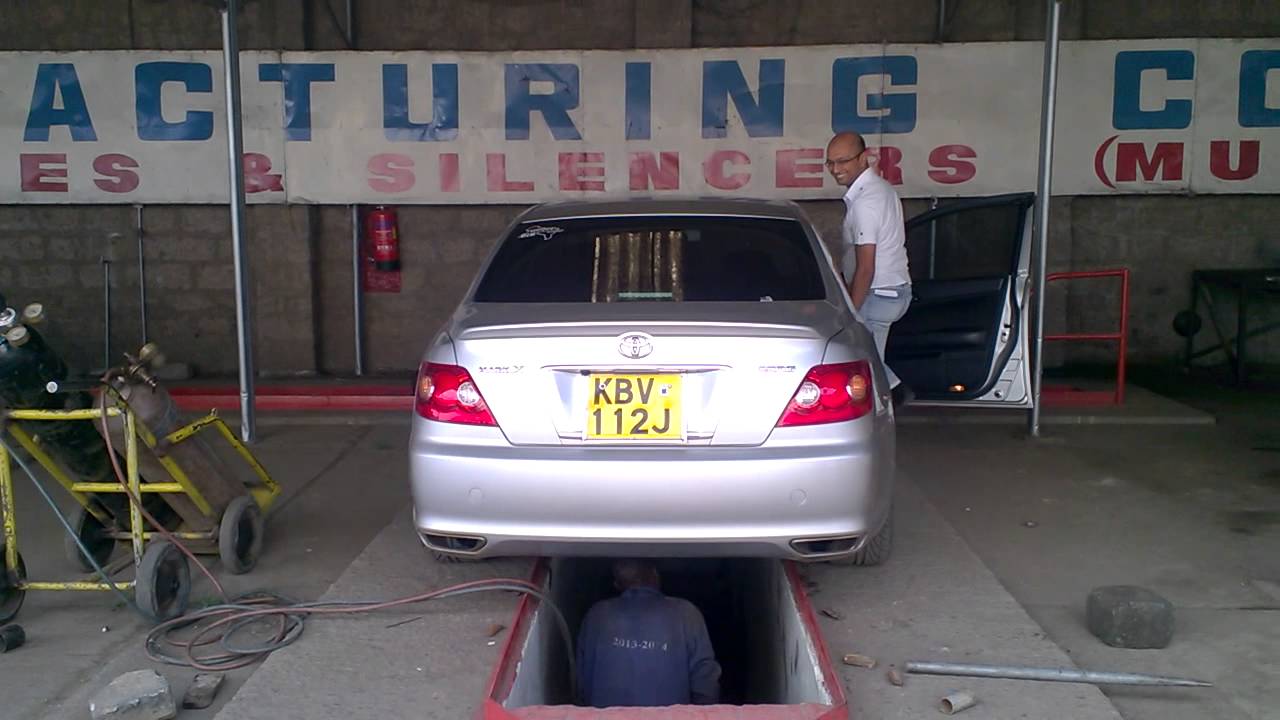 Mark X New Exhaust Sound 1 - YouTube