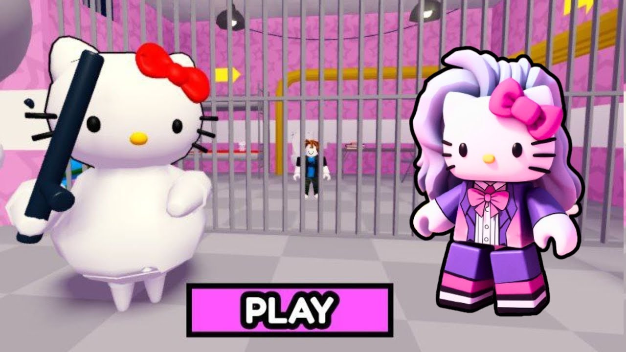 [🎀NEW] Hello Kitty Barry's Prison Run (Obby!) | Roblox - YouTube