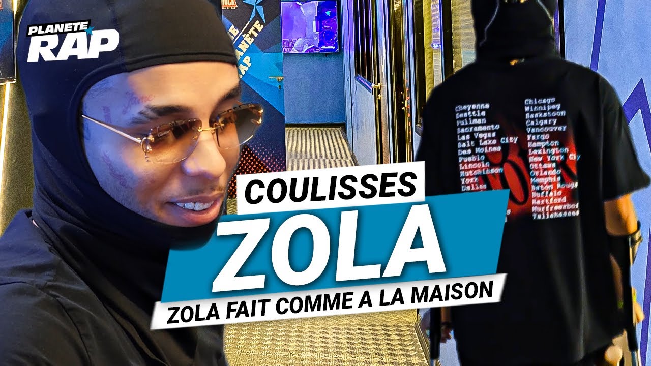 Les coulisses du Planète Rap de Zola ! (Zola fait comme à la maison ...