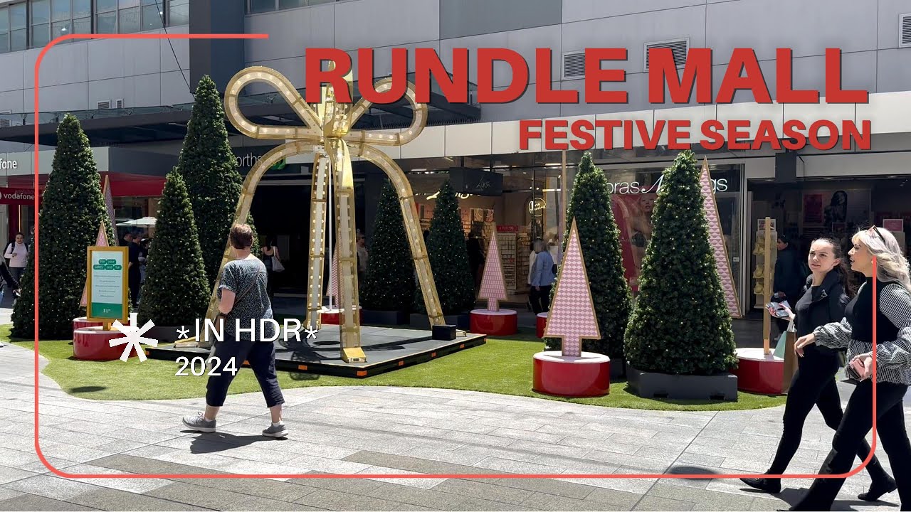 Rundle Mall At Festive Season 2024 In HDR - YouTube