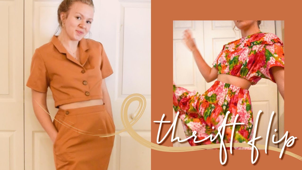 THRIFT FLIP | some of the cutest diy clothing transformations i've ever ...
