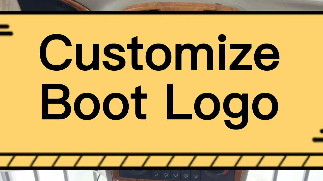 Naifay D1 Customize Boot Logo - YouTube