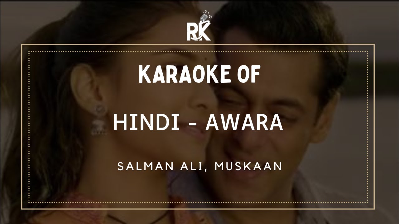 Awara | Karaoke Songs With Scrolling Lyrics | Regional Karaoke - YouTube