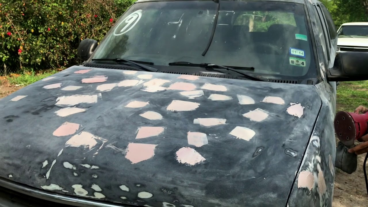 Raptor Liner Paint Job Step by Step Suburban Part 4 of 7 - YouTube