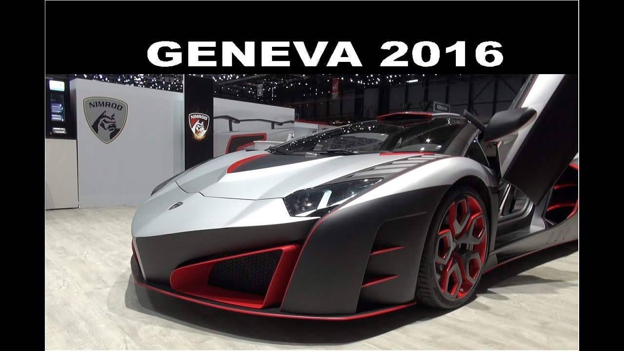 Geneva 2016 - Nimrod - Supercar Tuning, for better or worse... - YouTube