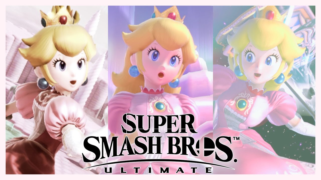 🌸Smash Bros. Ultimate: Princess Peach Photos🌸 - YouTube