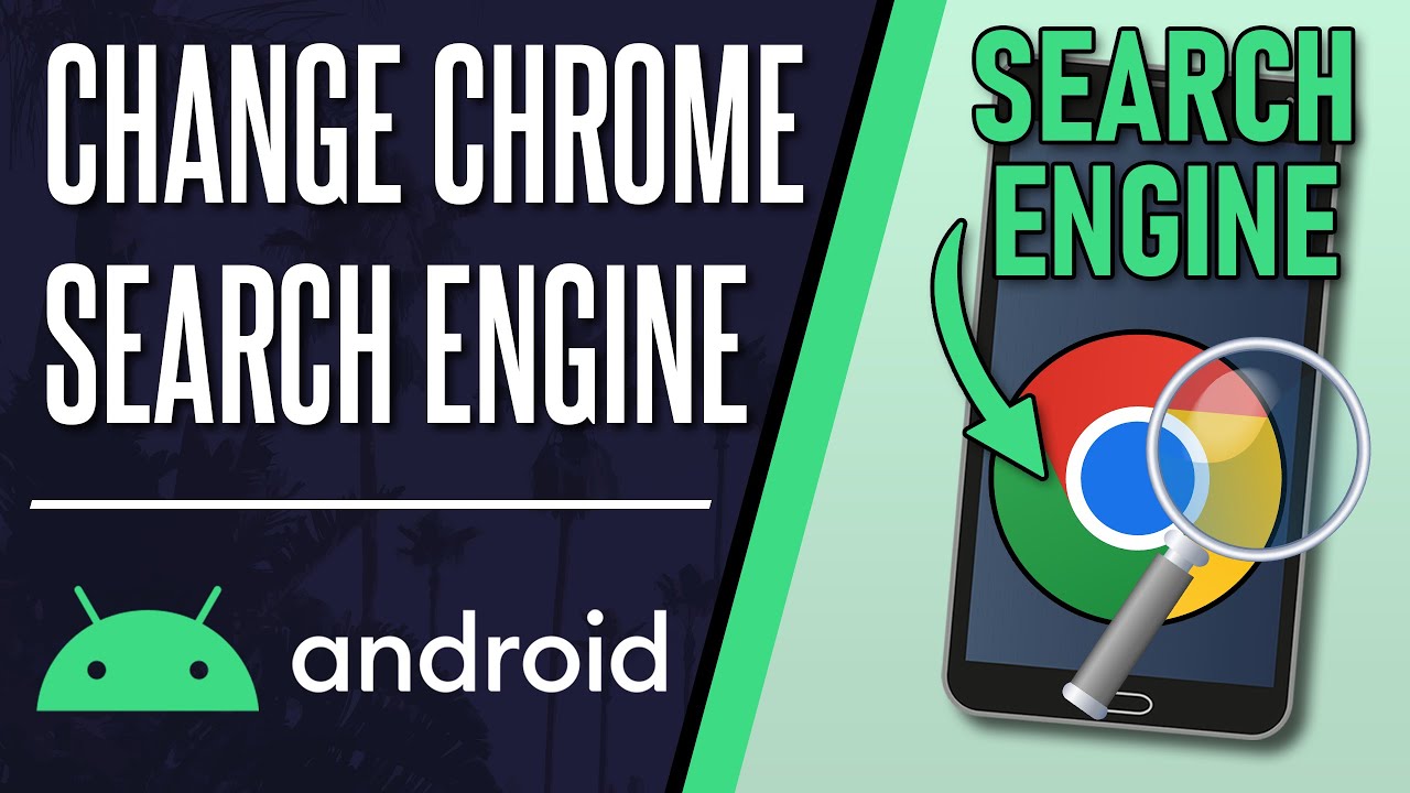 How to Change Search Engine in Chrome on Android Phone - YouTube