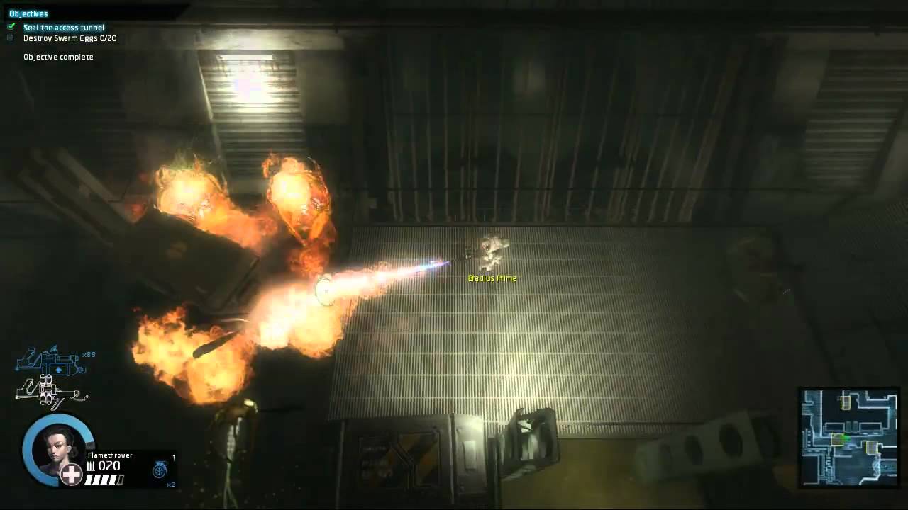 Alien Swarm Sewer Junction Hard Solo - YouTube