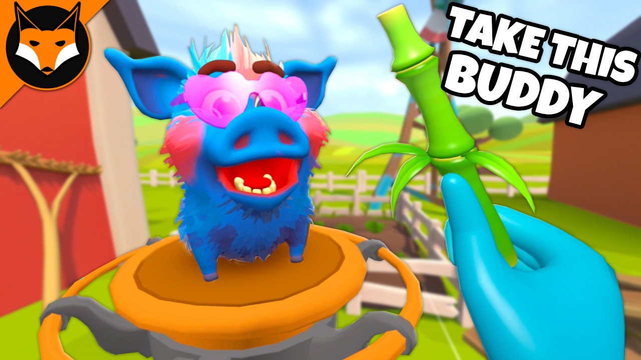 Taking Care of UNUSUAL Pets in VR - Pets & Stuff - YouTube