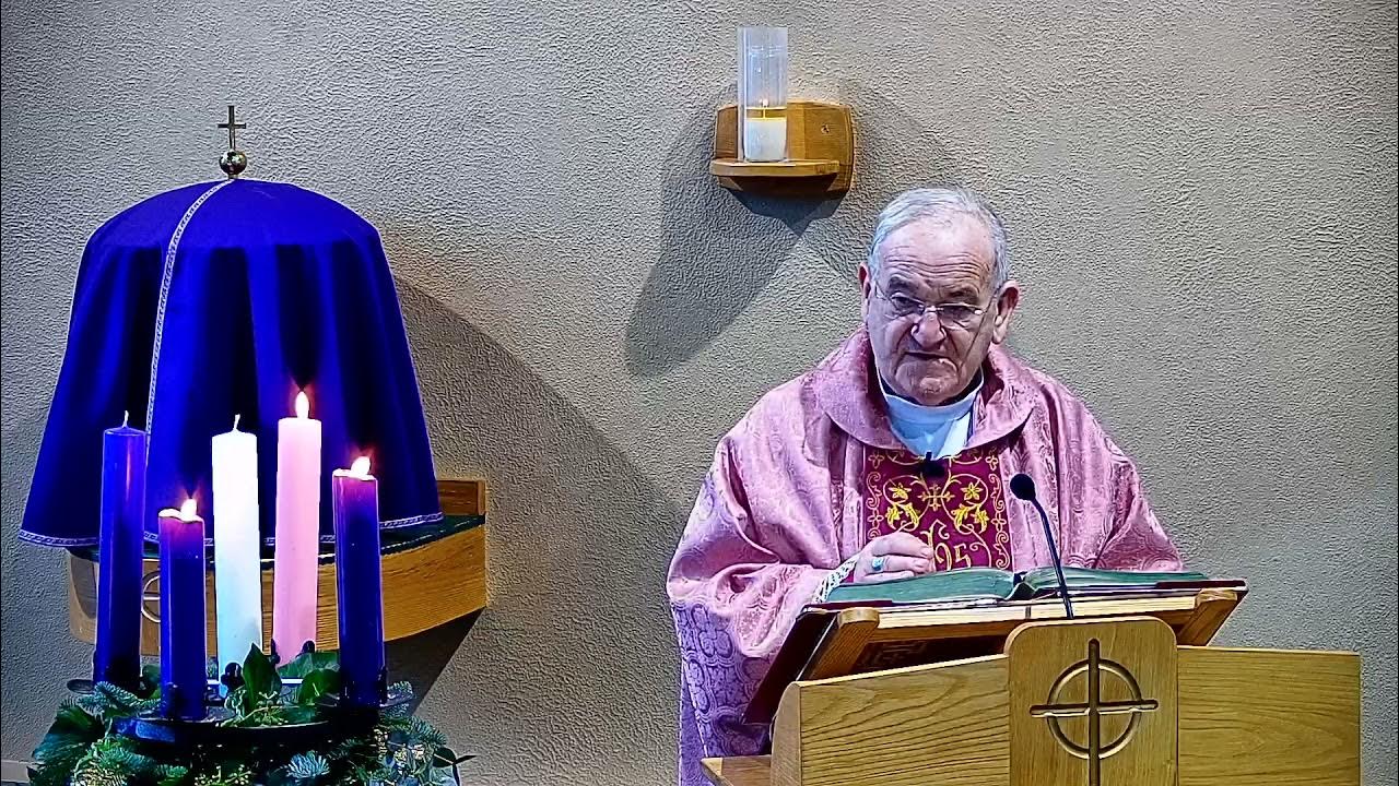 Homily: Third Sunday of Advent (Archbishop George Stack) - YouTube