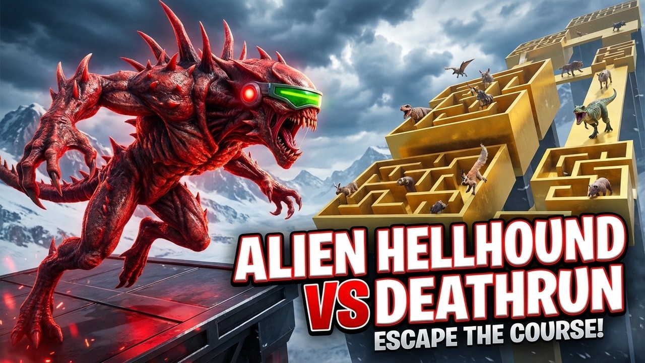 ESCAPE FROM ALIEN Hellhound - Animal Revolt Battle Simulator - ARBS ...