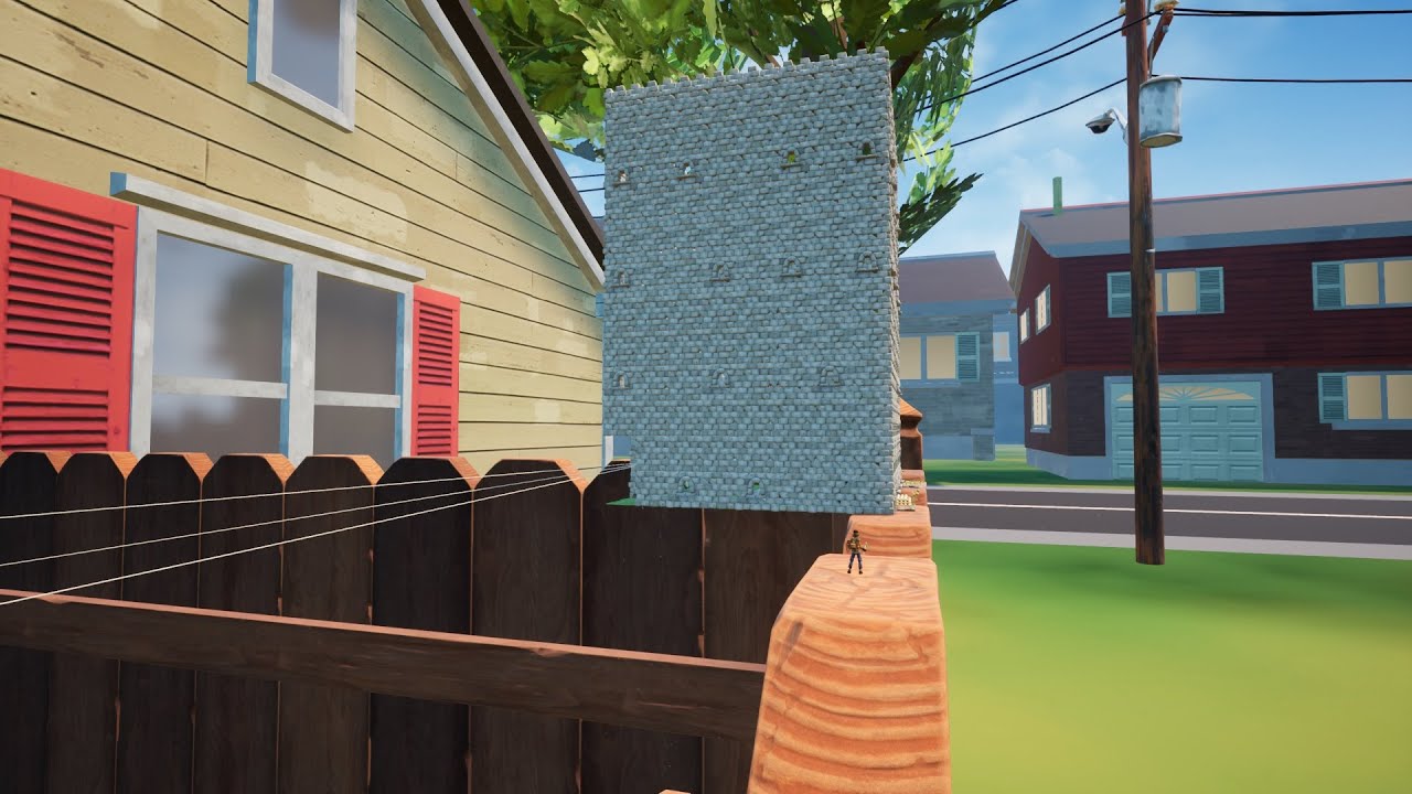 Grounded Fence Top Skyscraper Base Building - YouTube