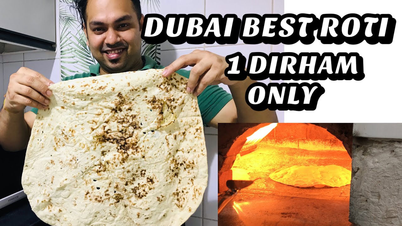 Dubai best roti 1dirham only #roti #dubaistreetfood #mydubai #shorts # ...