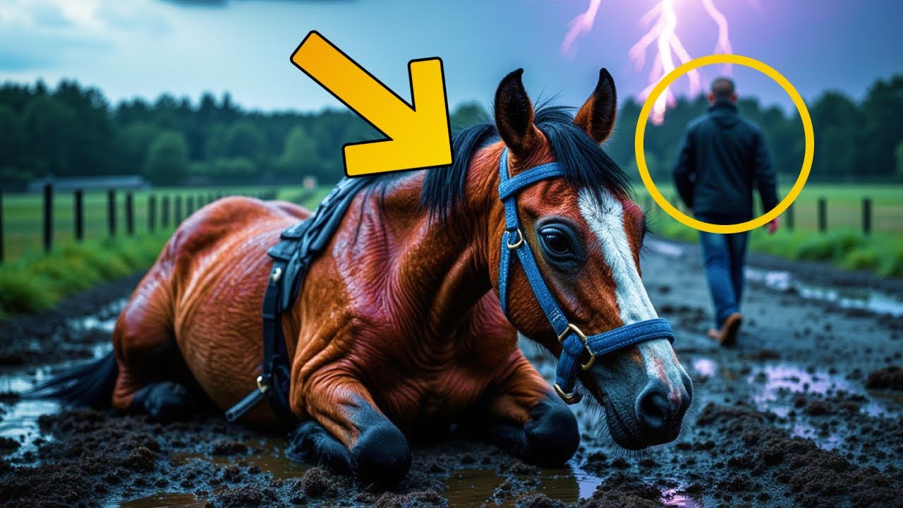 DUPĂ CE A FOST RĂNIT ȘI ABANDONAT, UN CAL CAMPION ESTE SALVAT DE UN ...