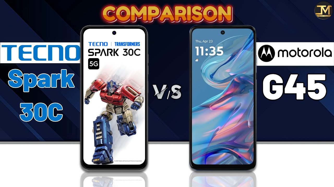 Tecno Spark 30C vs Motorola g45 : Which Phone is Best 😱 - YouTube