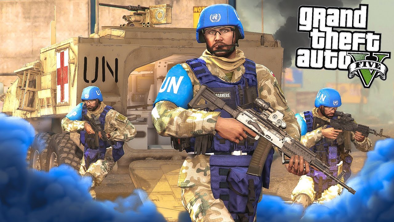 Joining The UN PEACE KEEPERS in GTA 5 RP! - YouTube