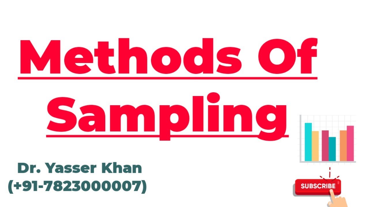 Methods Of Sampling - YouTube