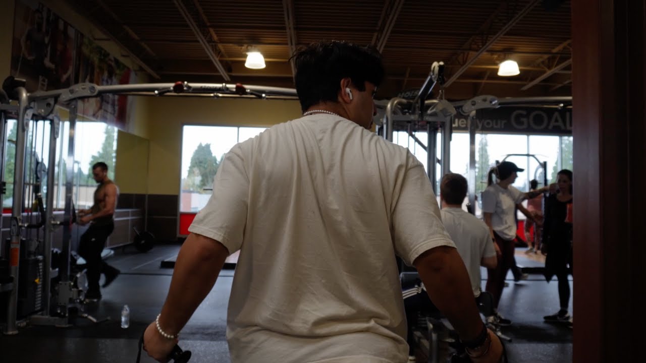 My Gym Routine (Birthday surprise!) - YouTube