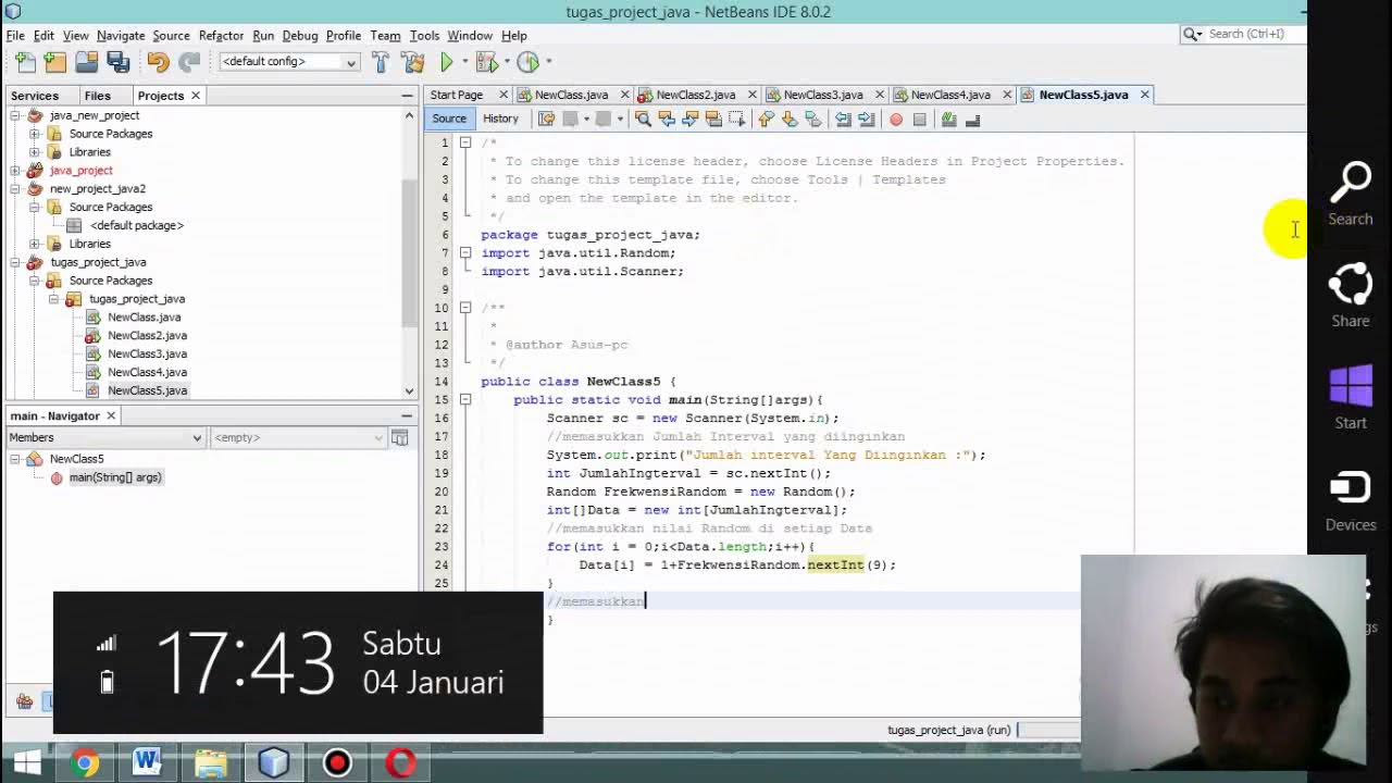 Pemograman Java : Quartil Desil Presentil - YouTube