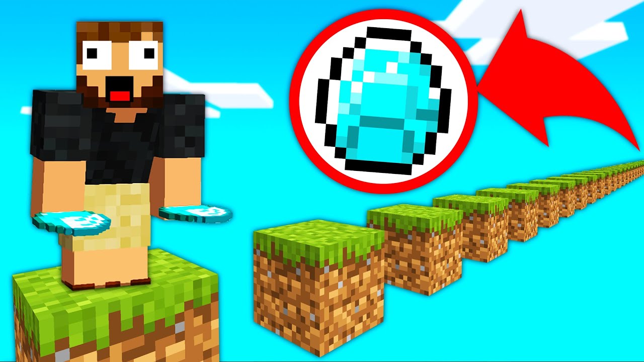 DIAMANTES EN UN PARKOUR?! 💎😁 | Minecraft - YouTube