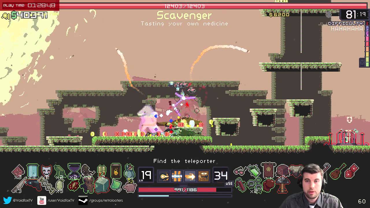 Risk of Rain - Final 2 Levels of Insanity!!! - YouTube