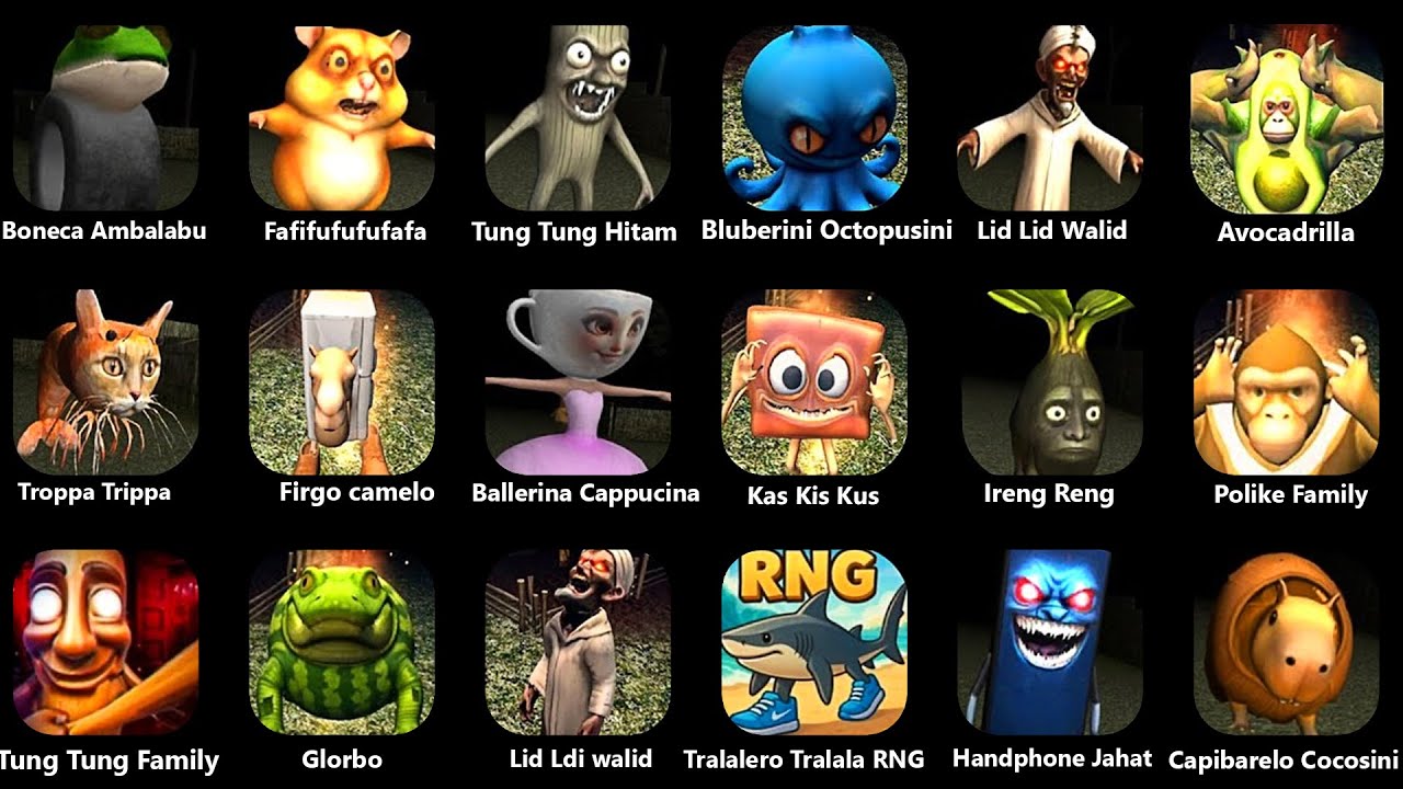 ผีตุงตุง Tung Tung Tung Sahur New Surviving The Storm, Ireng Reng Sahur ...