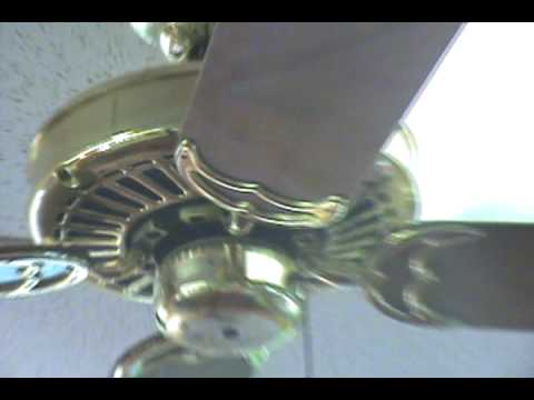 Casablanca Delta II ceiling fan (trashed) - YouTube