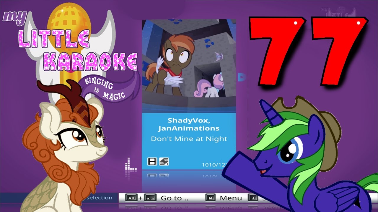 CATCHY PONY SONGS - Karaoke Songs - My Little Karaoke 77 - YouTube