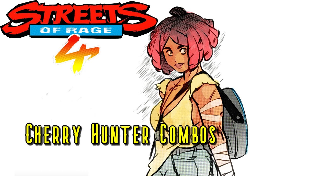 Streets of Rage 4 - Cherry Hunter (Combos) - YouTube