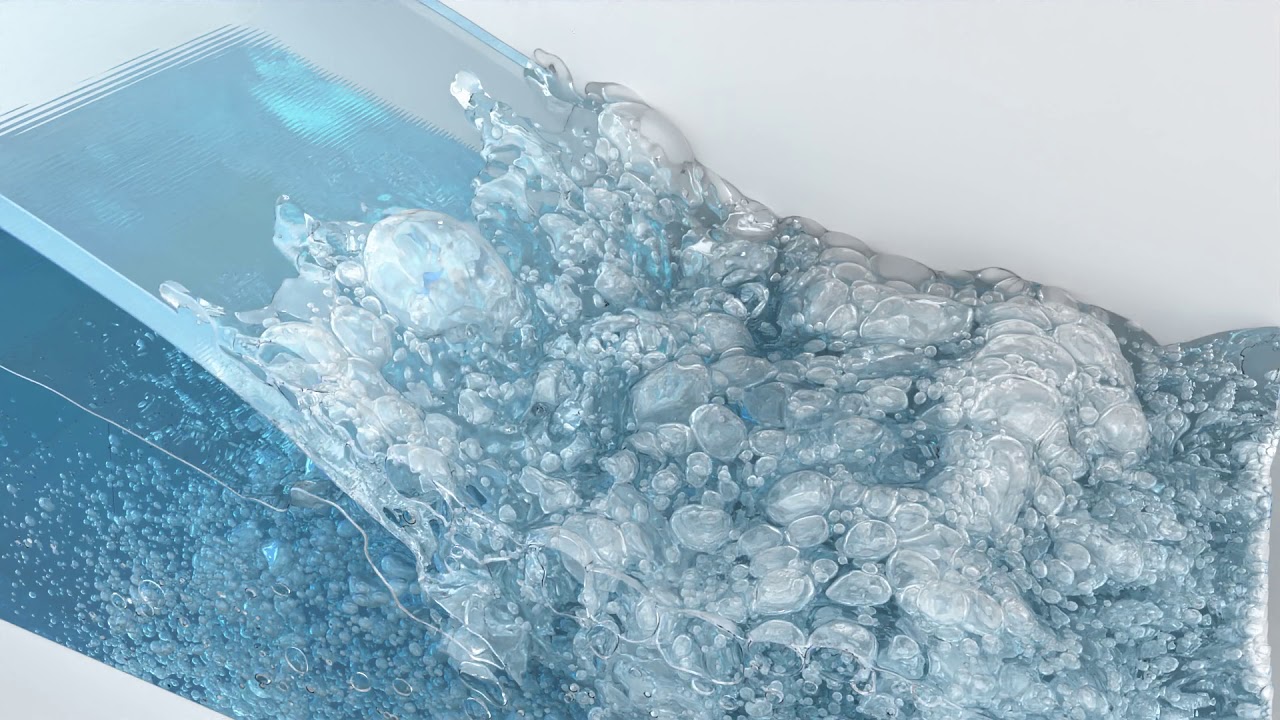Foaming waterfall, by Karnakov Petr - YouTube