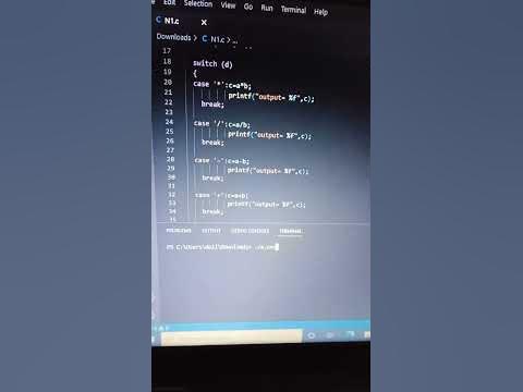 simple calculater with c program - YouTube