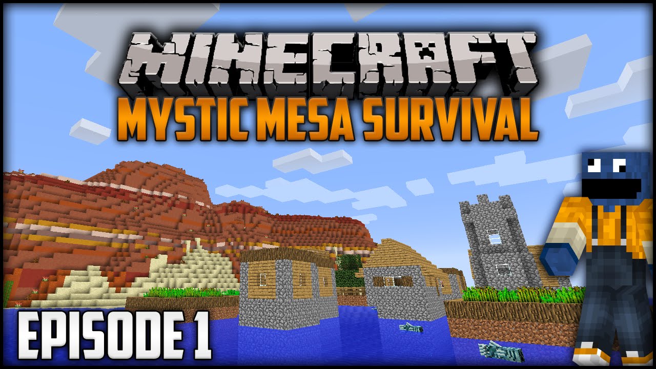 Minecraft: Mystic Mesa Survival :: Episode 1 :: Floating Village? - YouTube