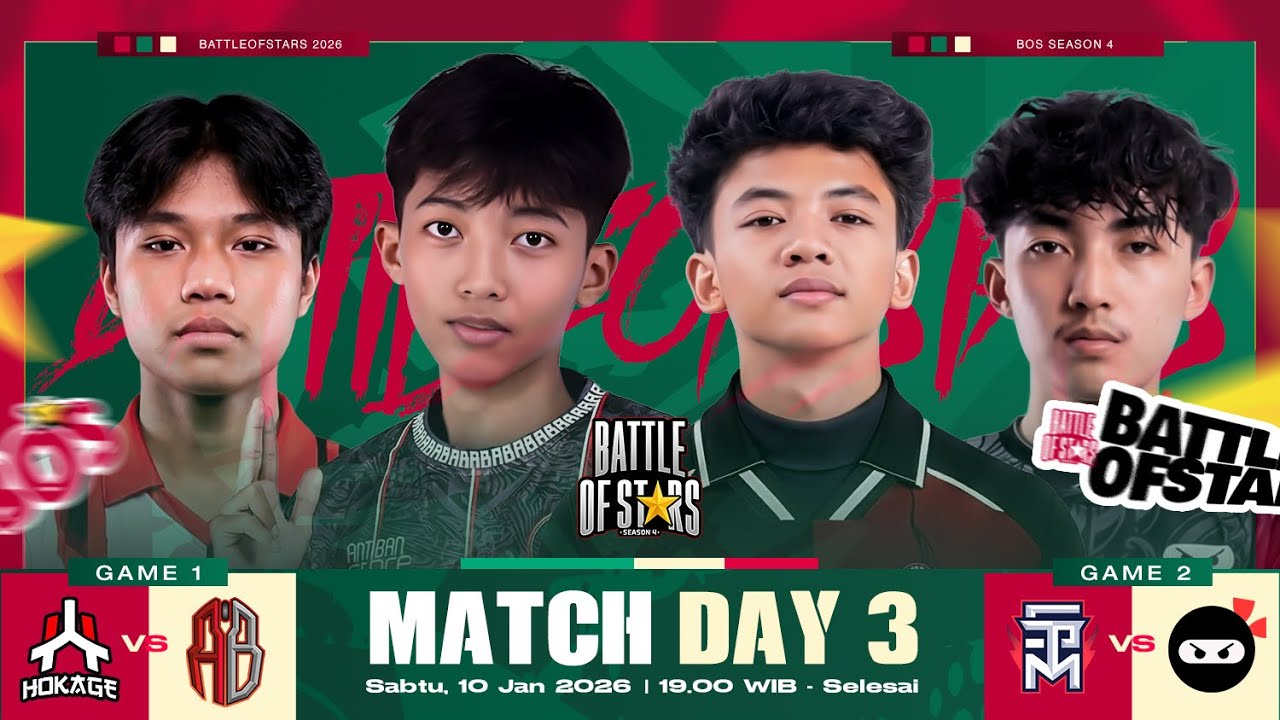 DAY 3 BATTLE OF STARS SEASON 4 - YouTube