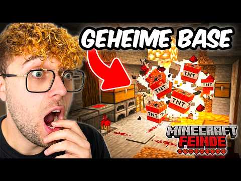 MIT dieser GEHEIMBASIS gewinne ich MINECRAFT FEINDE