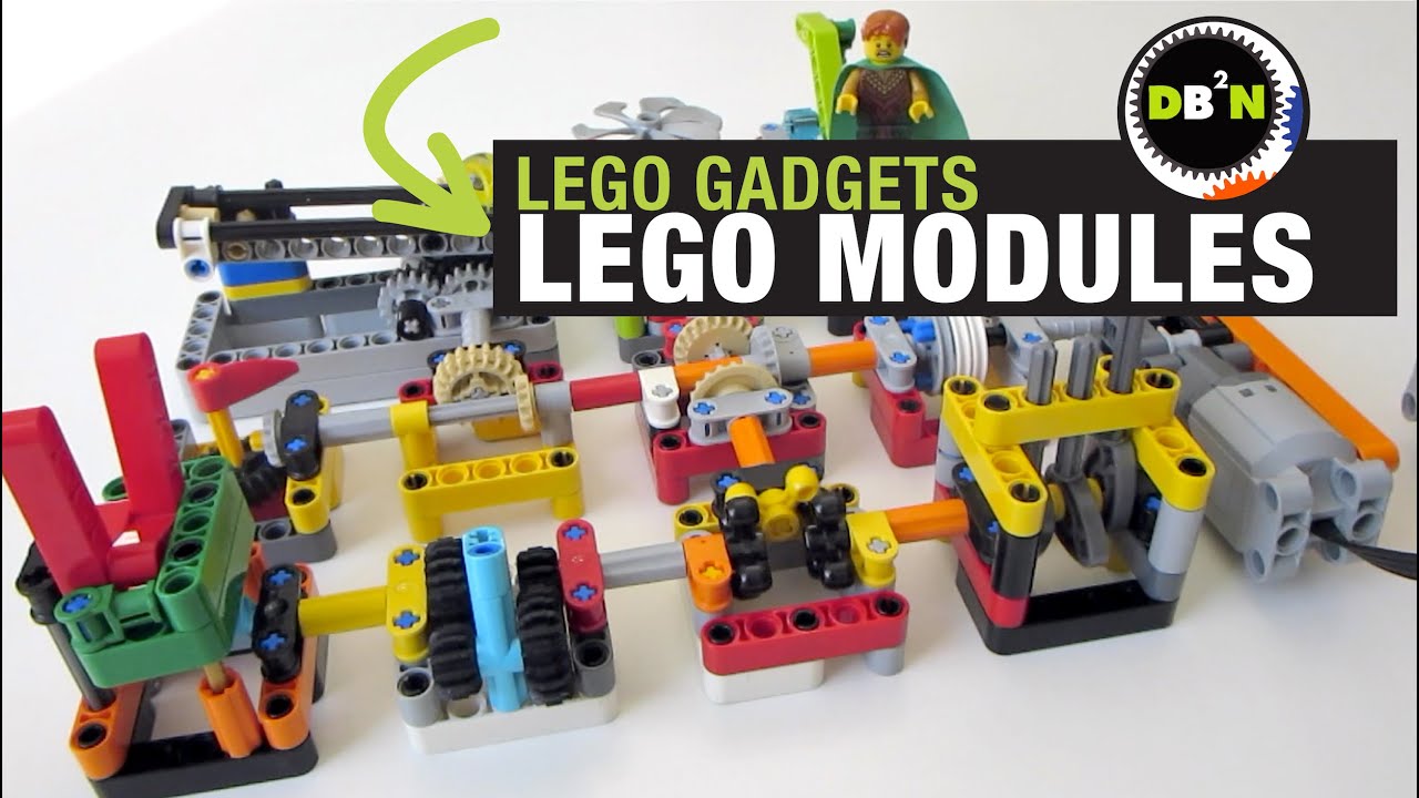 Tiny LEGO Powered Gear Units - YouTube