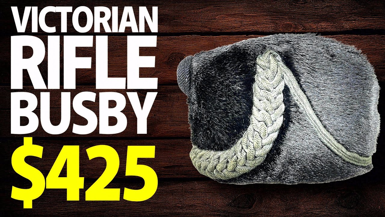 $425 | Victorian British Canadian Rifle Regiment Busby Cap Hat Size 7 ...