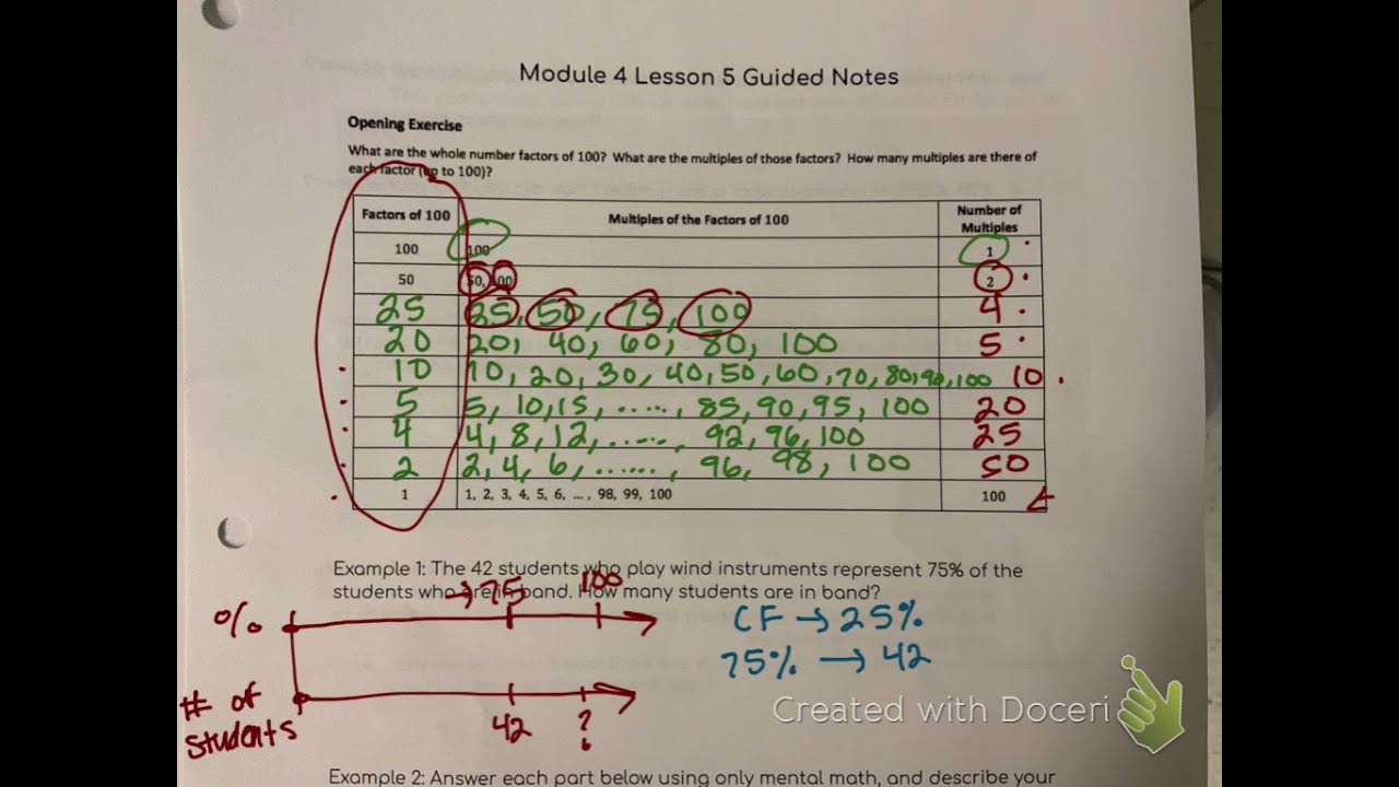 Module 4 Lesson 5 Guided Notes Video Part 1 - YouTube